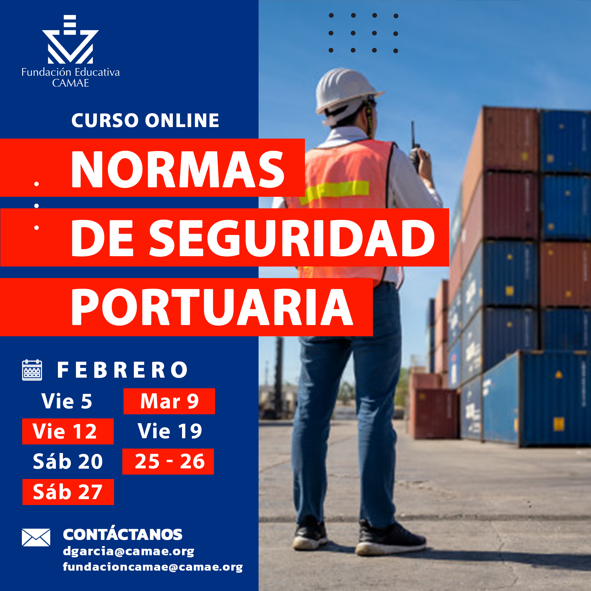 Normas de Seguridad Portuaria - Capacitaciones - Cámara Marítima del ...