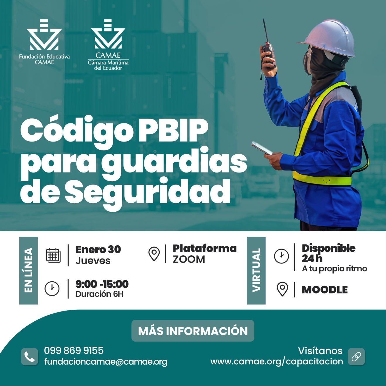 Código PBIP para guardias de seguridad - Capacitaciones - Cámara ...