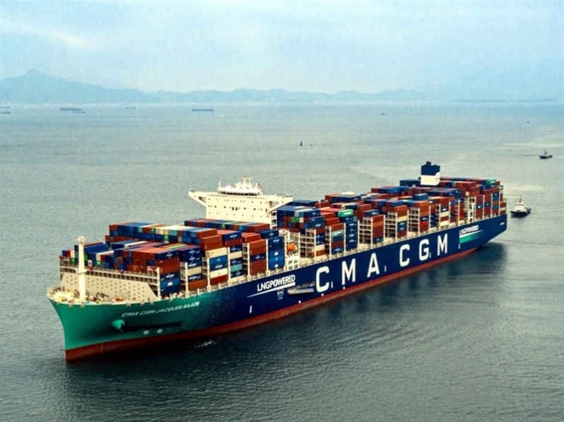 CMA CGM incorpora nuevo megabuque propulsado por GNL | Camae