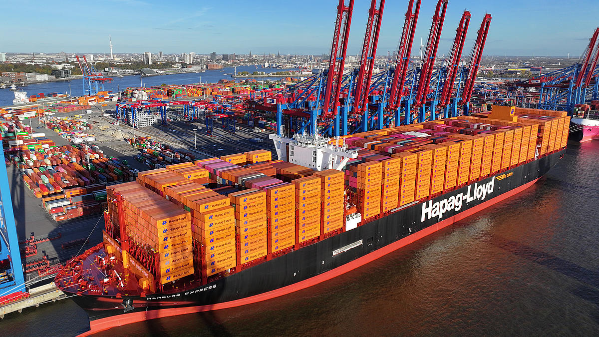 Hapag Lloyd Recibe Al ltimo Buque De Su Serie Hamburg Express C mara Hapag Lloyd Recibe Al ltimo Buque De Su Serie Hamburg Express C mara