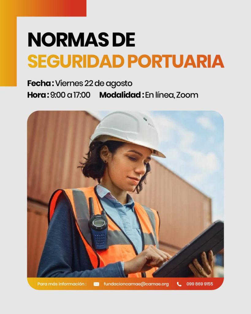 Normas de Seguridad Portuaria - En línea - Capacitaciones - Camae