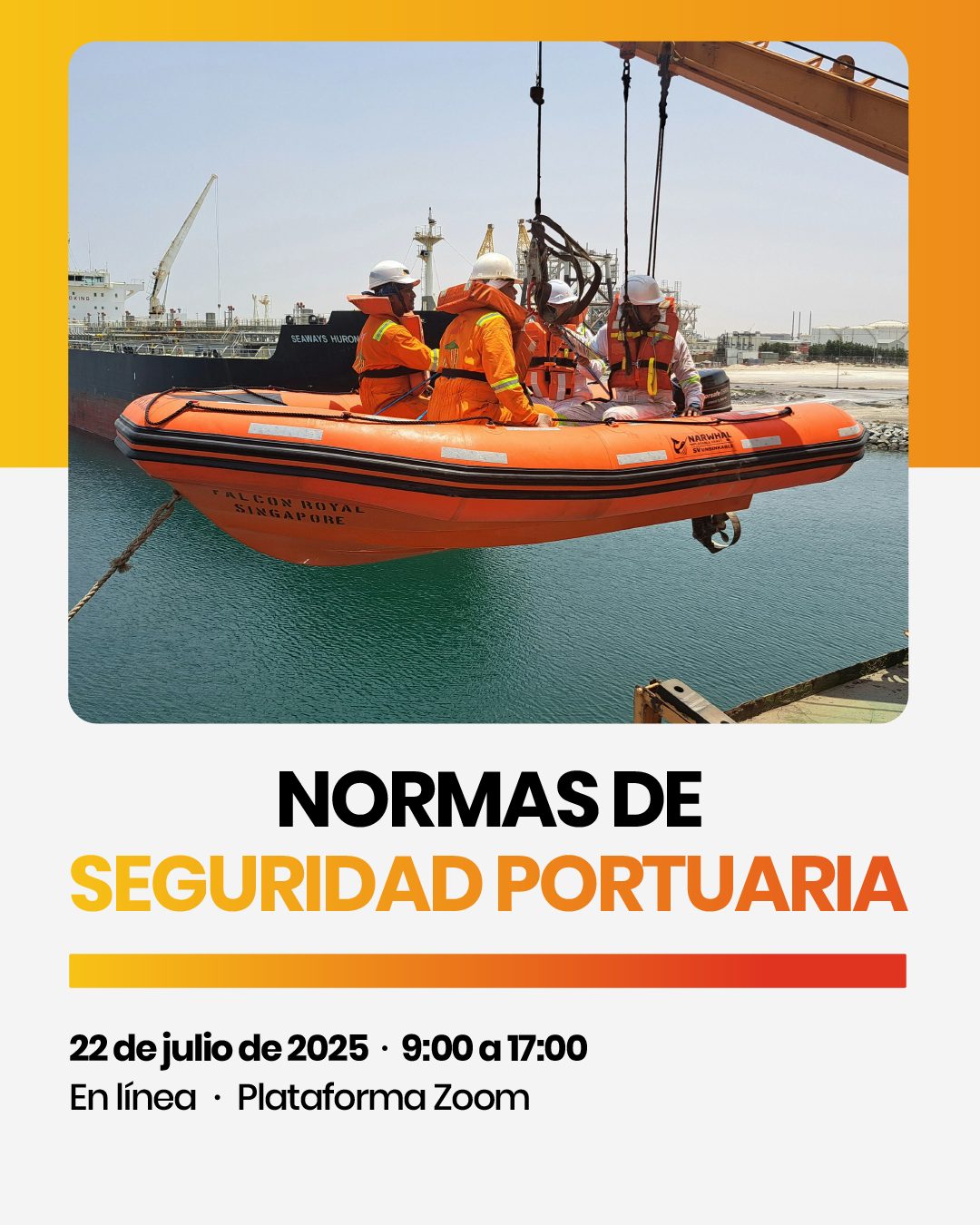 Normas de Seguridad Portuaria - En línea - Capacitaciones - Cámara ...