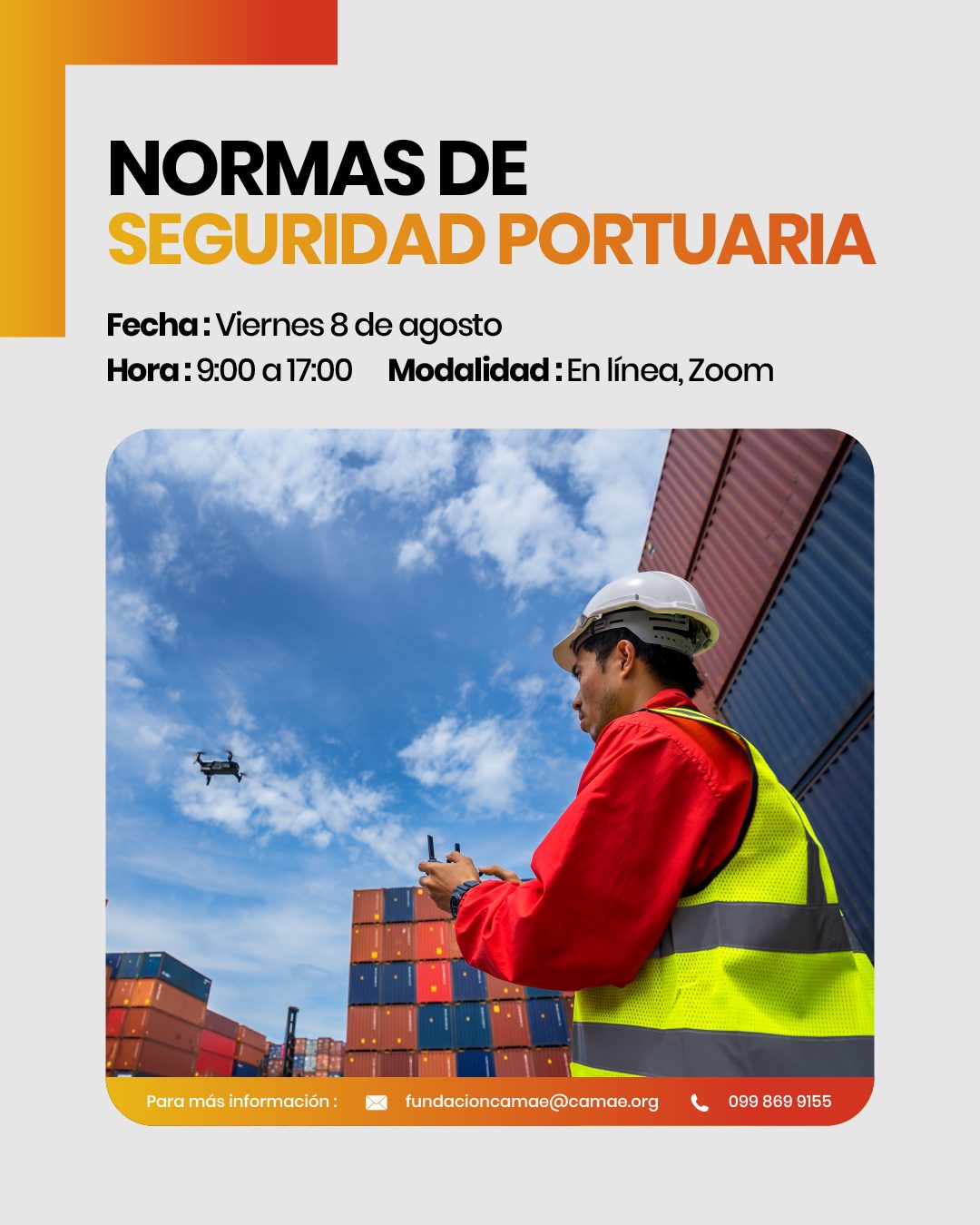 Normas de Seguridad Portuaria - En línea - Capacitaciones - Cámara ...