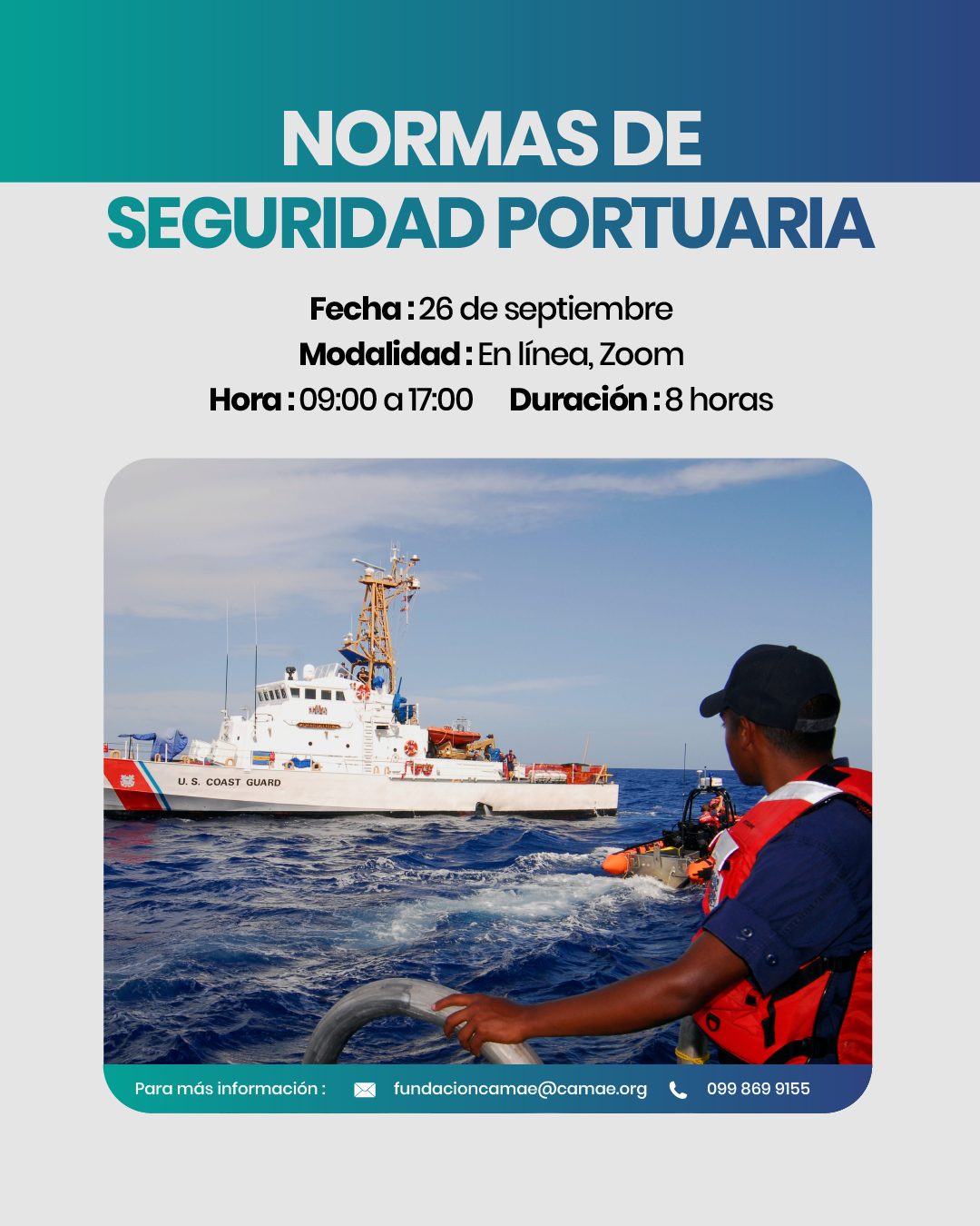 Normas de Seguridad Portuaria - En línea - Capacitaciones - Cámara ...